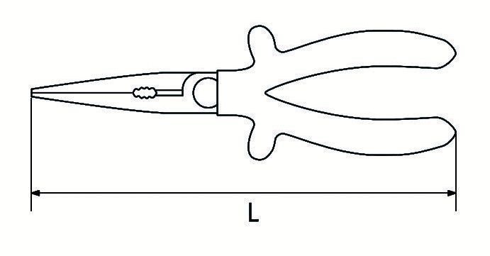 KTC 絕緣尖嘴鉗 (ZPSL-160)| Webike摩托百貨