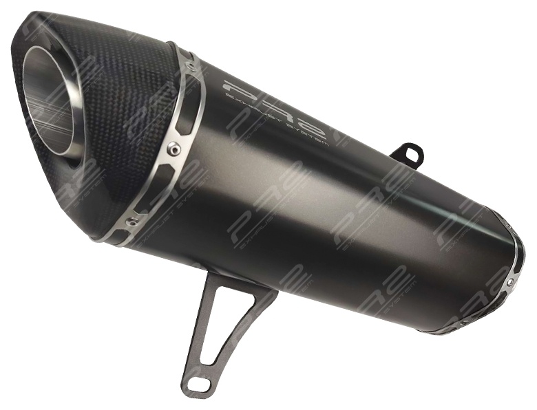 PR2 EXHAUST SYSTEM YAMAHA XMAX 300 PR2 AK BLACK (TEFLON) 尾段排氣管【非認證管、需自主 ...