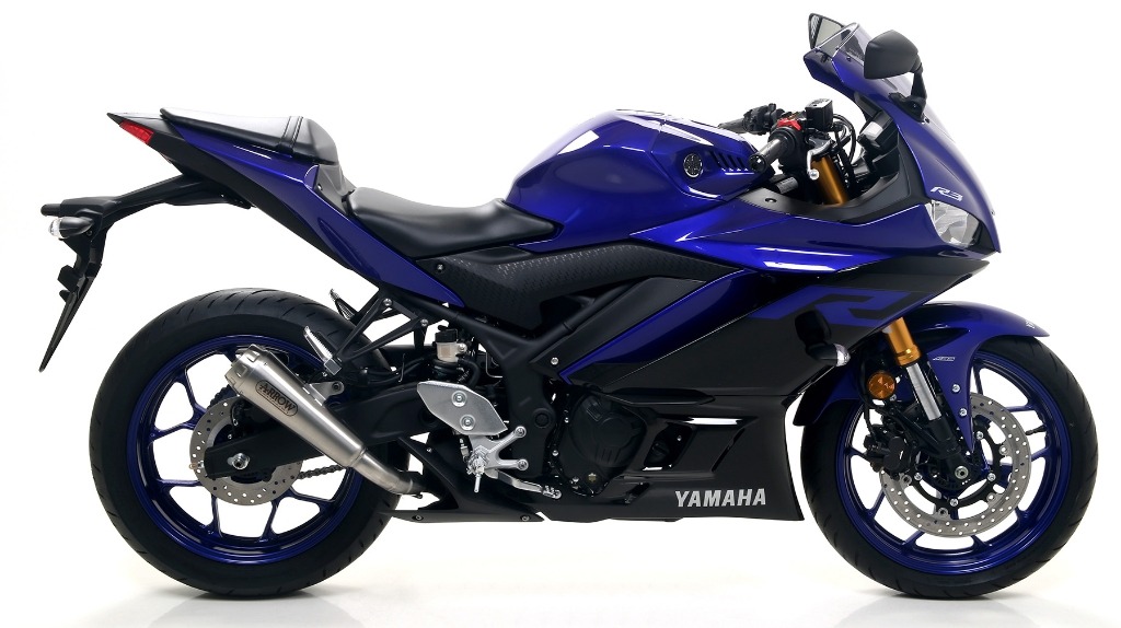 ARROW PRO-RACE 尾段排氣管 YZF-R3 (19-20)【非認證管、需自主送驗】 [71894PRI]