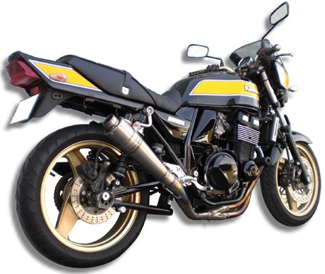 ASAHINA RACING 錐形上繞型全段排氣管 [zrx400]