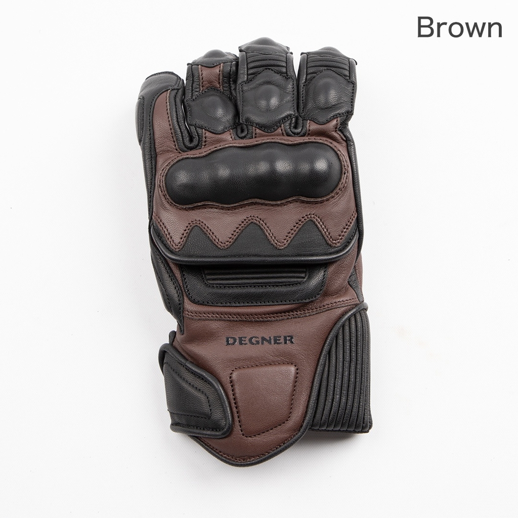 DEGNER TG-94 防摔皮手套 (棕) [TG-94]