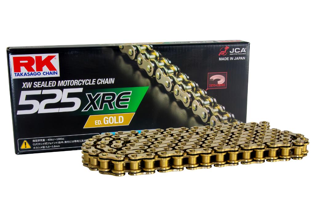 RK 525XRE ED.金色【附鉚接式(CLF)活目】 (GV525XRE_ED.GOLD_60L)| Webike摩托百貨