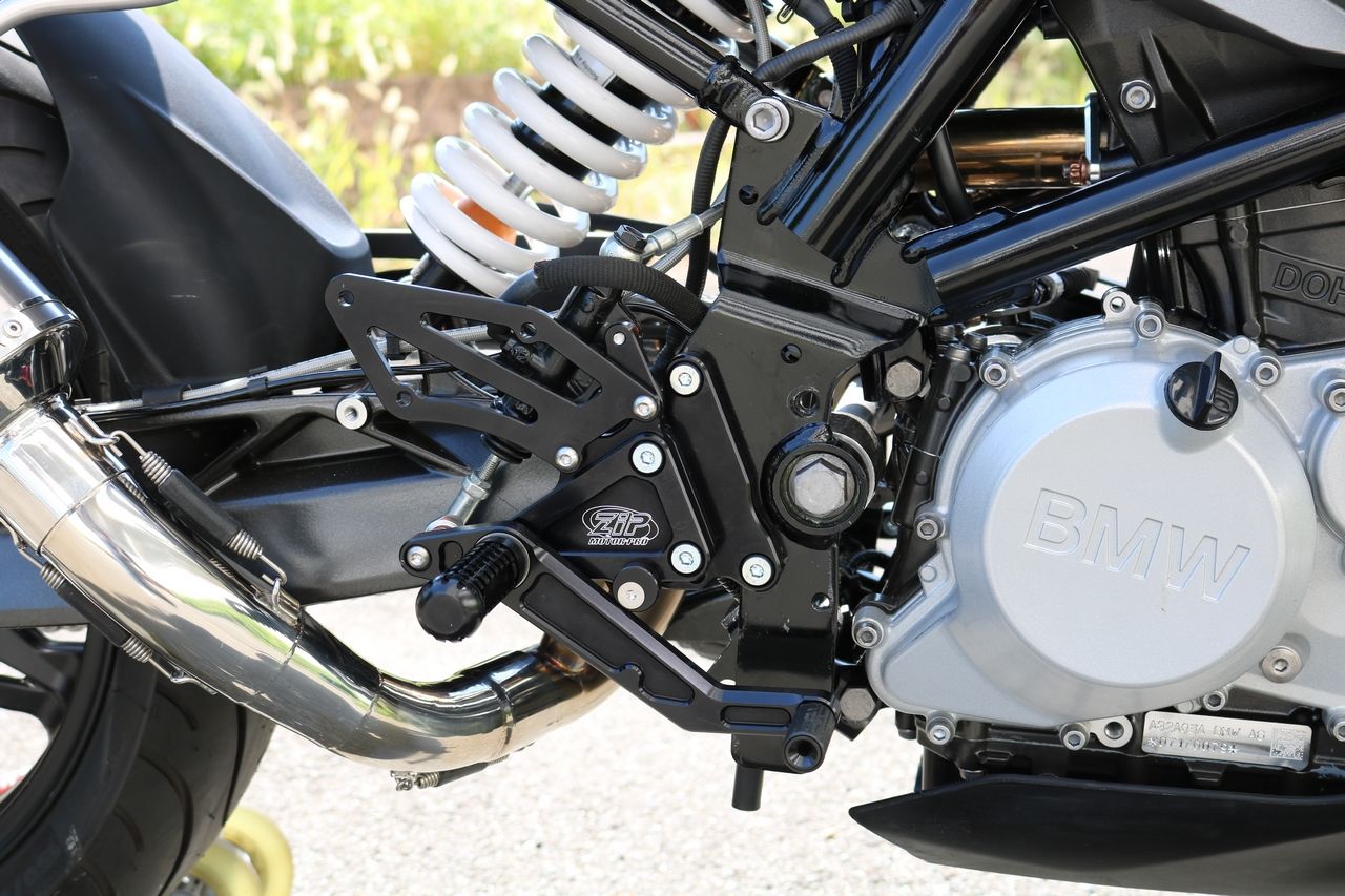 Webike | ZIP MOTOR PRO ジップモータープロ バックステップキット G310R(ZB02-01) | バックステップ 通販