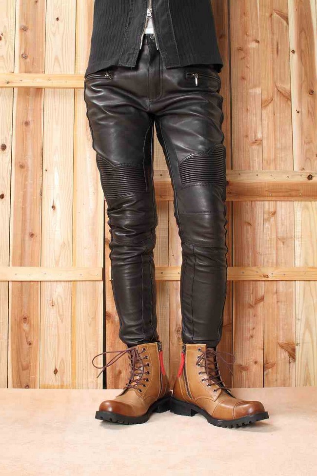 DEGNER 皮革skinny 褲 [FRP-21]