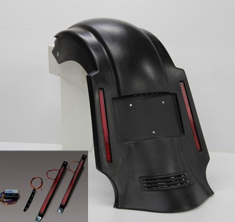 DEVICE CUSUTOM WORK Narrow tail TRIBAR BAGGER後土除 [DV-1850-RNT9]