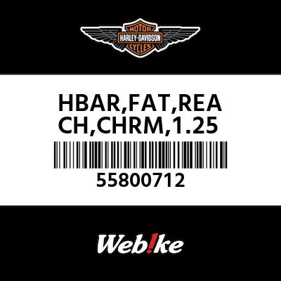 HARLEY-DAVIDSON HBAR，FAT，REACH，CHRM，1.25 55800712 [55800712]