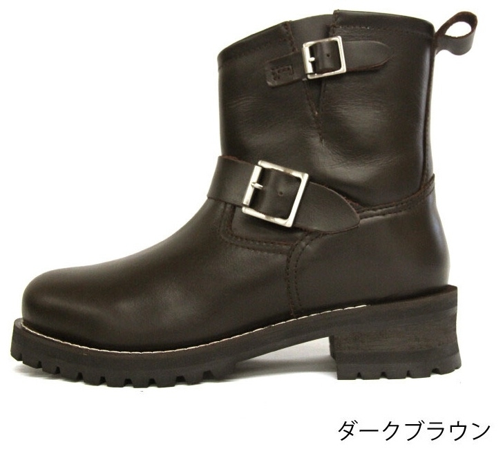 MOTOBLUEZ 【BULLET JAM】全真皮短筒工程師靴 (BJ-270)| Webike摩托百貨