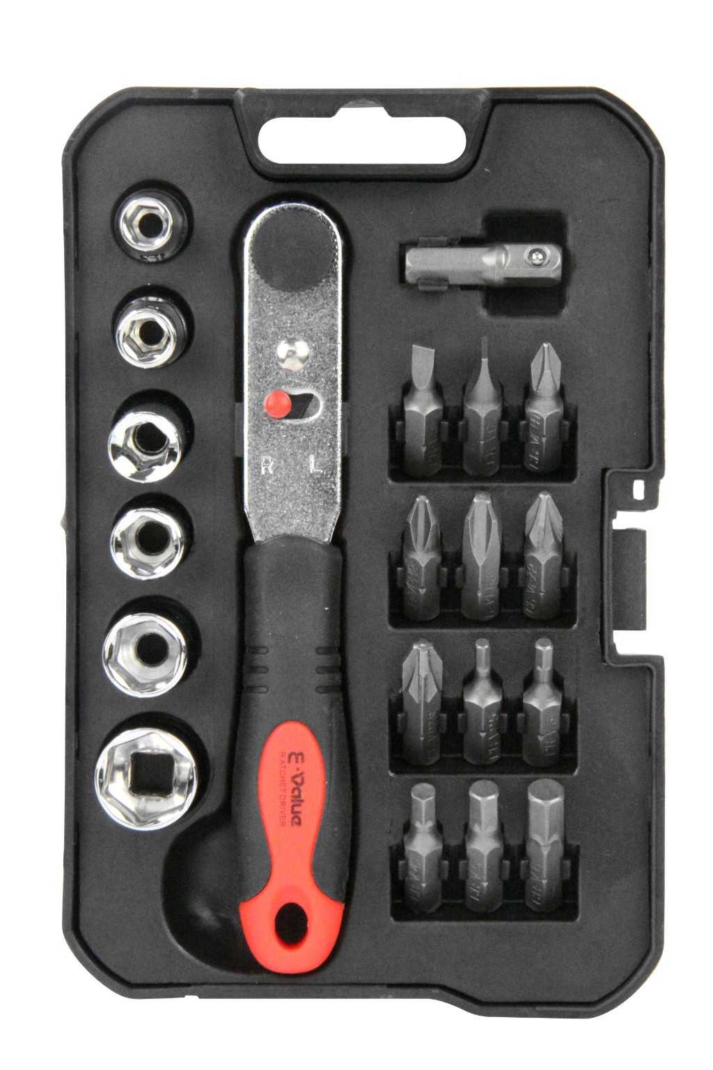 E-Value 棘輪扳手組 DV ERD-120 [4977292204019]