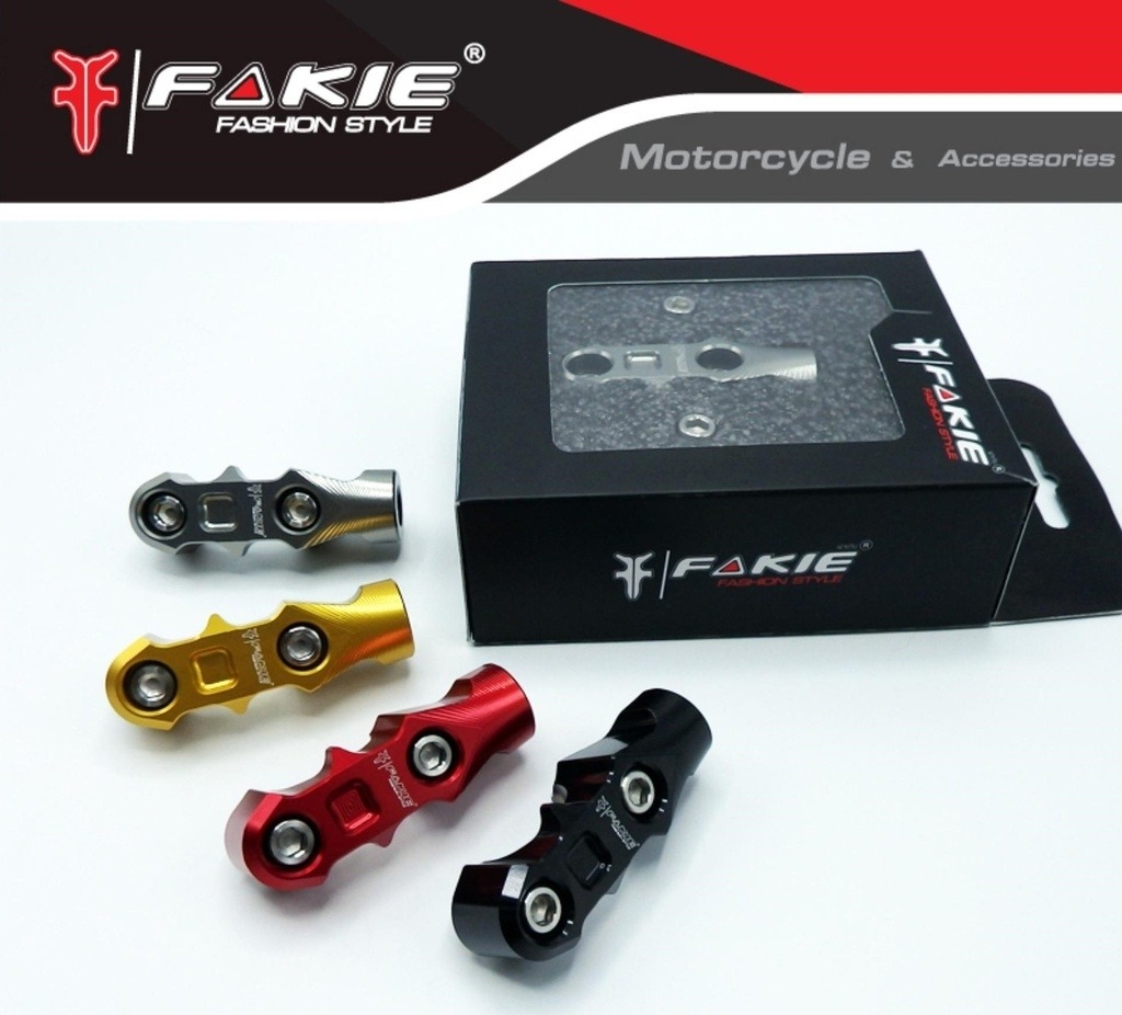 FAKIE 後視鏡固定夾 (22mm) [FKI-C18Y-V1-BK]