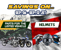 Webike Japan Weekly Sale