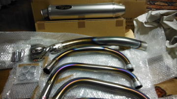 NOJIMA:ノジマ FASARM PRO TITAN 4-1SC Ca VCAT フルエキゾーストマフラーを使った、鉄の馬さんのバイク用品インプレッションです。バイク用品レビュー、口コミ ...