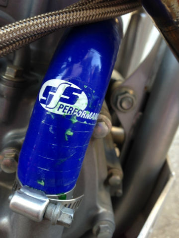 HONDA CRF250L SFS PERFORMANCE:エスエフエスパフォーマンス シリコンホースキットを使った、ジャンゴさんのバイク用品 ...