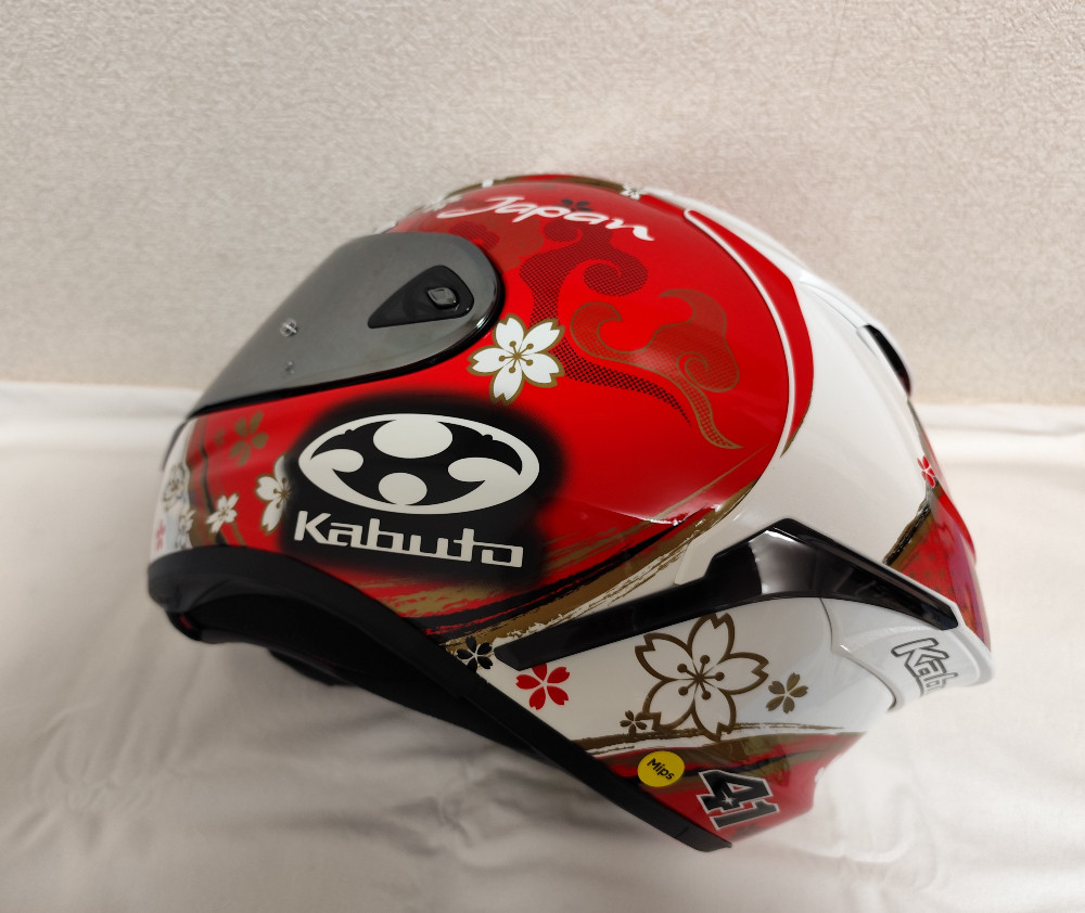 SUZUKI GSX-R1000R OGK KABUTO:オージーケーカブト F-17 Mips ALEIX-JAPAN [エフイチナナ ミップス アレイシ-ジャパン ホワイトレッド ...