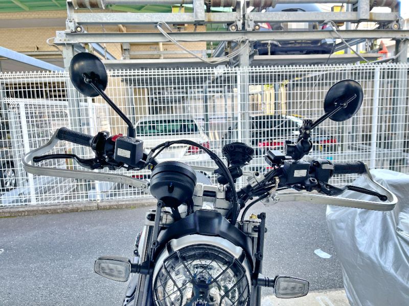 DUCATI SCRAMBLER DESERT SLED Barkbusters:バークバスターズ ハードウエアキットを使った、非公開ユーザー ...