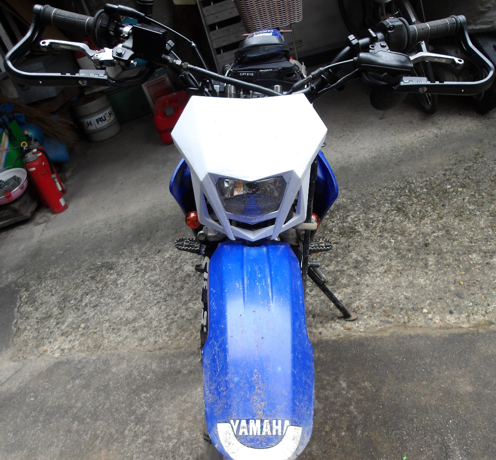 YAMAHA TT-R125LWE ZETA:ジータ 【リプレースメント】アントラーハンドガード ガードキットを使った、CMASAさんのバイク ...