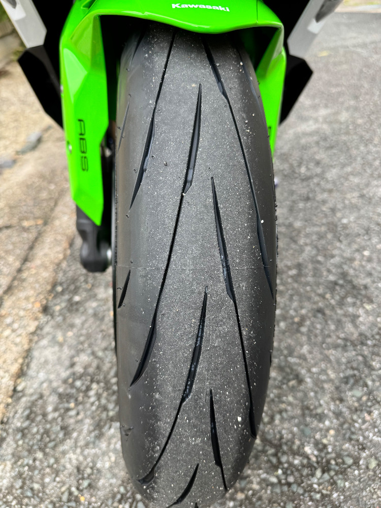 KAWASAKI ZX-4RR DUNLOP:ダンロップ SPORTMAX Q5A 【120/70ZR17M (58W)】 スポーツマックス ...