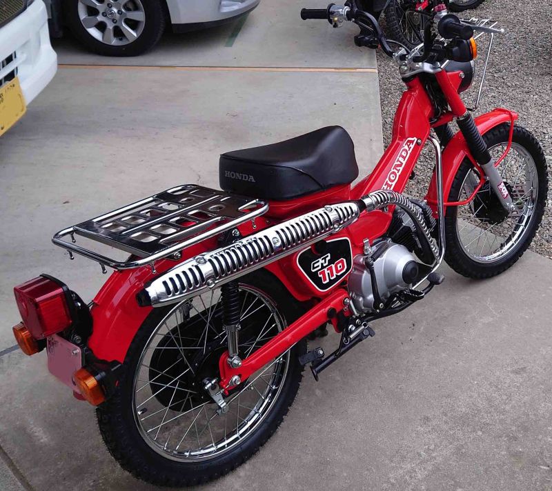 HONDA ハンターカブCT110 IRC:アイアールシー FB3 【2.75-17 41P WT】 タイヤを使った、TEXASさんのバイク用品インプレッションです。バイク用品レビュー、口コミ ...