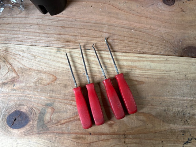 KAWASAKI ZRX1100 ASTRO PRODUCTS:アストロプロダクツ ピックツールセット (4本組) PT680を使った ...