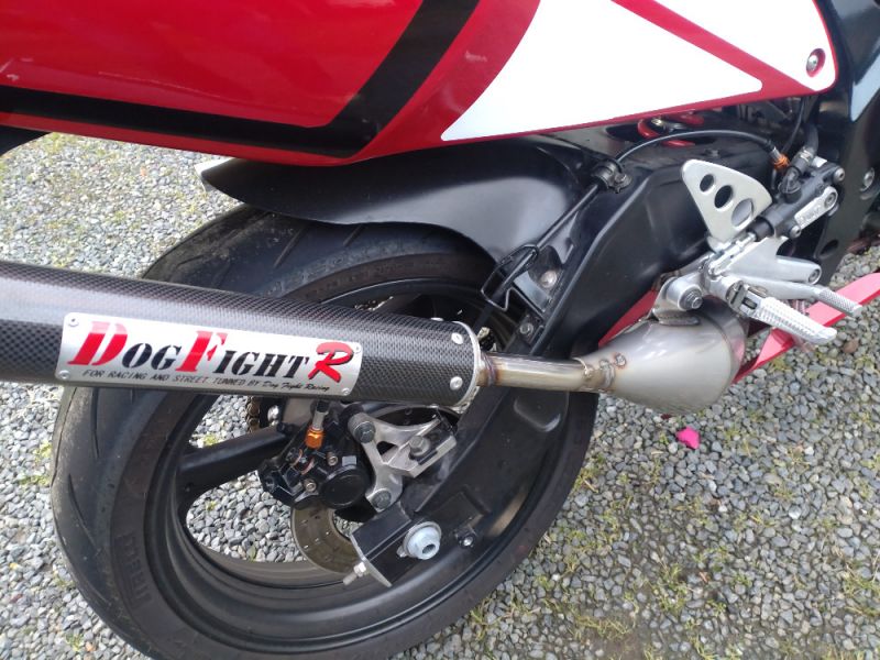 YAMAHA TZR250R DOGFIGHT RACING:ドッグファイトレーシング DFR チャンバーを使った、カジュアルさんのバイク用品 ...