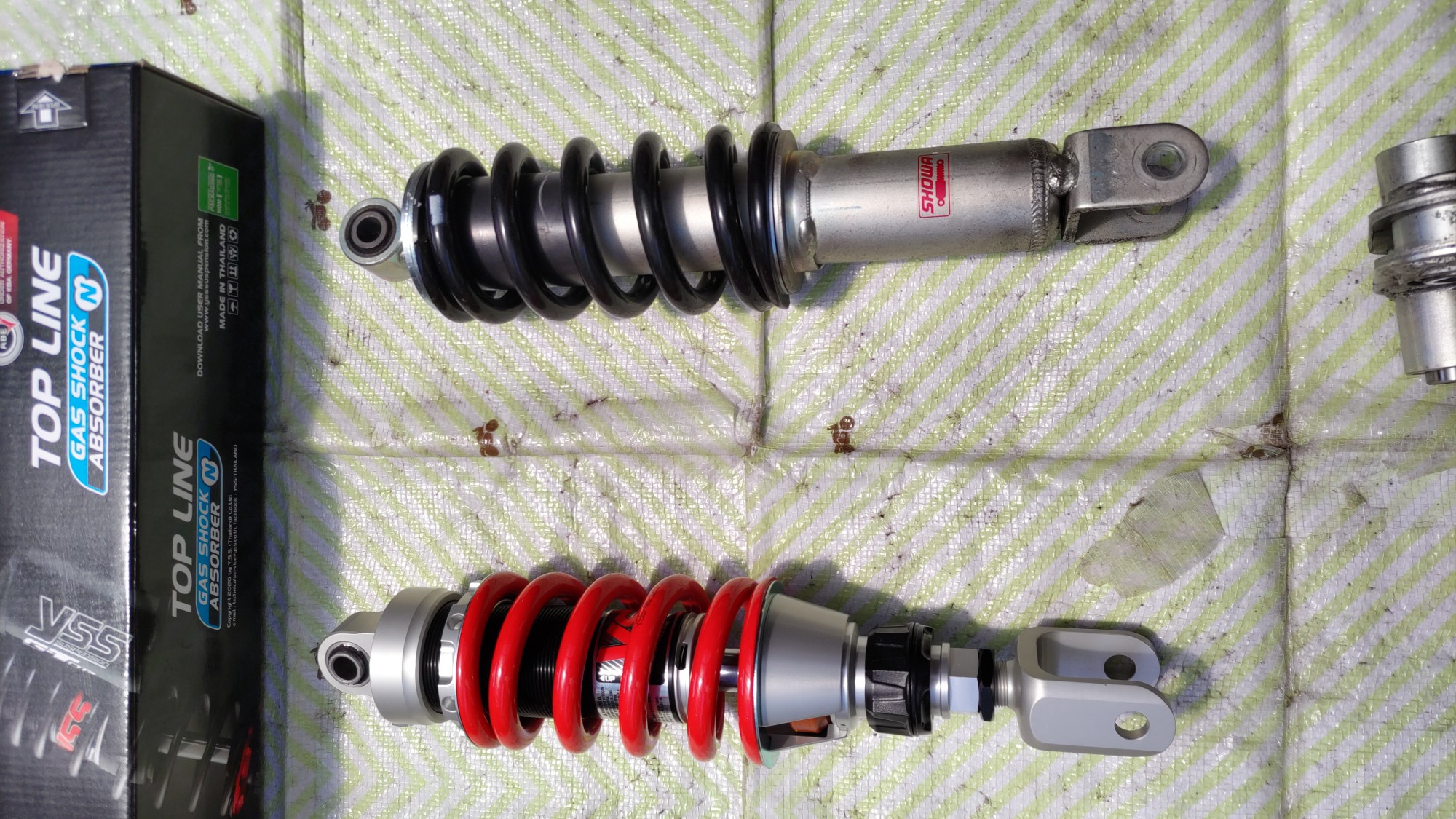 SUZUKI GSX-S125 YSS:ワイエスエス MONO LINE リアシングルショック 【MZシリーズ】 MZ366を使った、ジルさんのバイク用品インプレッションです。バイク用品 ...