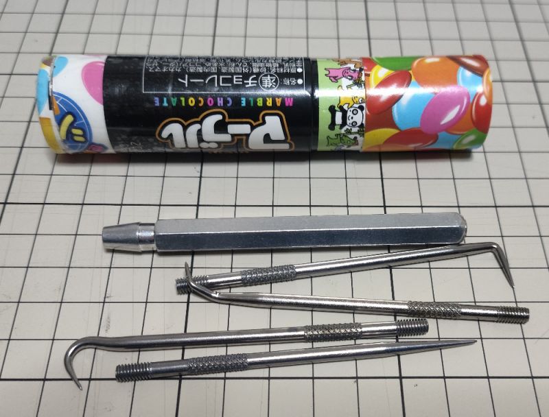 KAWASAKI ニンジャ 250SL SIGNET:シグネット 5PC差替式ピックツールセット マグネットグリップを使った、omega7さん ...