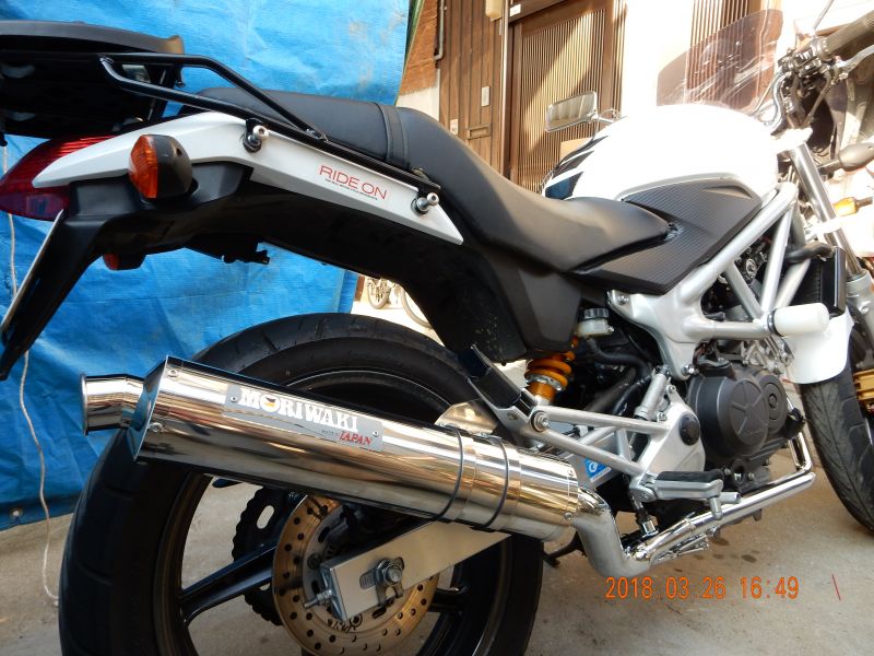 HONDA VTR250 MORIWAKI ENGINEERING:モリワキエンジニアリング フルエキゾーストマフラー ZERO [ゼロ ...