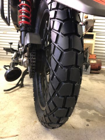 TIMSUN:ティムソン TS823 【100/80-17 52P TL】 タイヤを使った、非公開ユーザーさんのバイク用品インプレッションです ...