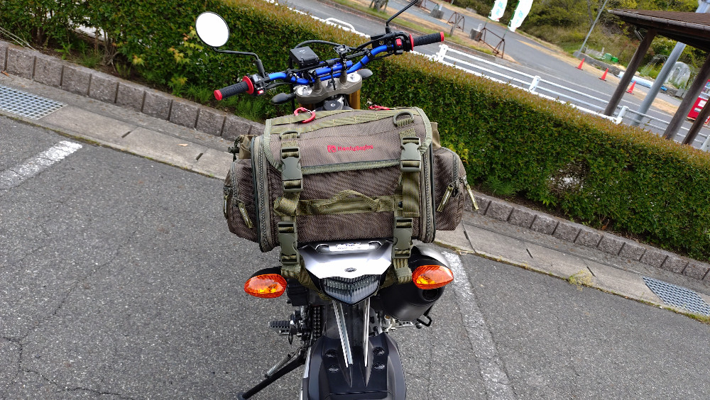 YAMAHA WR250R HenlyBegins:ヘンリービギンズ DH-762 ツーリングシートバッグBASICを使った、すなぉさんのバイク用品インプレッションです。バイク用品レビュー ...