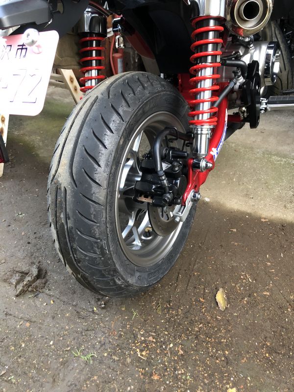 HONDA モンキー125 MICHELIN:ミシュラン POWER PURE SC 【130/70-12 M/C 56P TL】 パワー ...