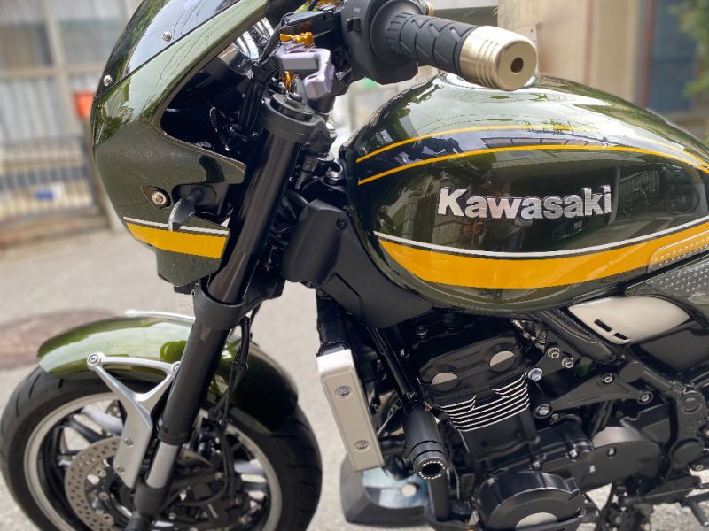 KAWASAKI Z900RS CHIC DESIGN:シックデザイン ロードコメットを使った、非公開ユーザーさんのバイク用品インプレッションです。バイク用品レビュー、口コミ、適合情報、コスパ ...