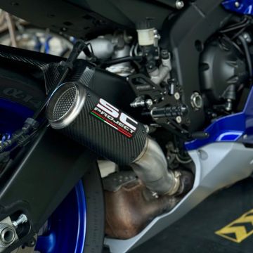 YAMAHA YZF-R6 SC-PROJECT:SCプロジェクト CR-Tスリップオンサイレンサー “ハイポジション”を使った、Rさんの ...