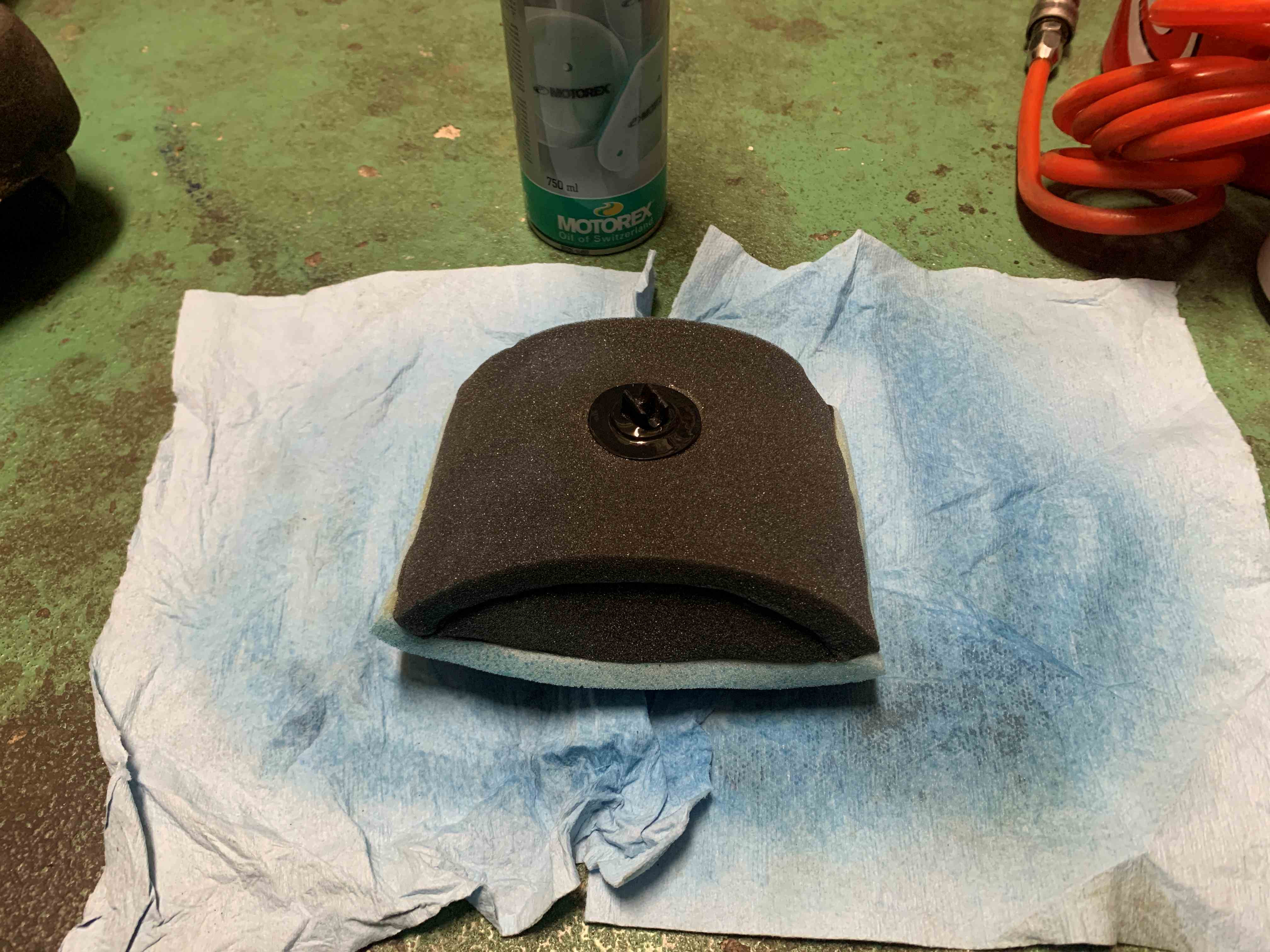 HONDA CRF125F MOTOREX:モトレックス エアフィルターオイル スプレー655を使った、りょう太さんのバイク用品 ...