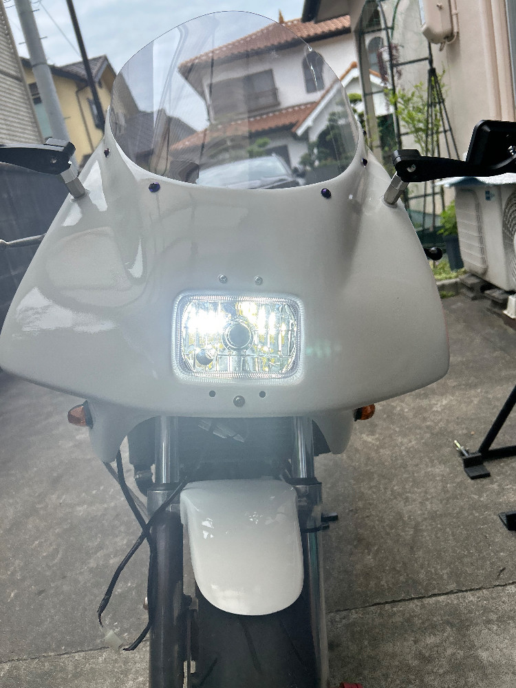 HONDA NSR50 M&H マツシマ:エムアンドエイチマツシマ 原付用LEDヘッドライトバルブ PonLED PH7を使った、まさのりさんさんのバイク用品インプレッションです。バイク用品 ...