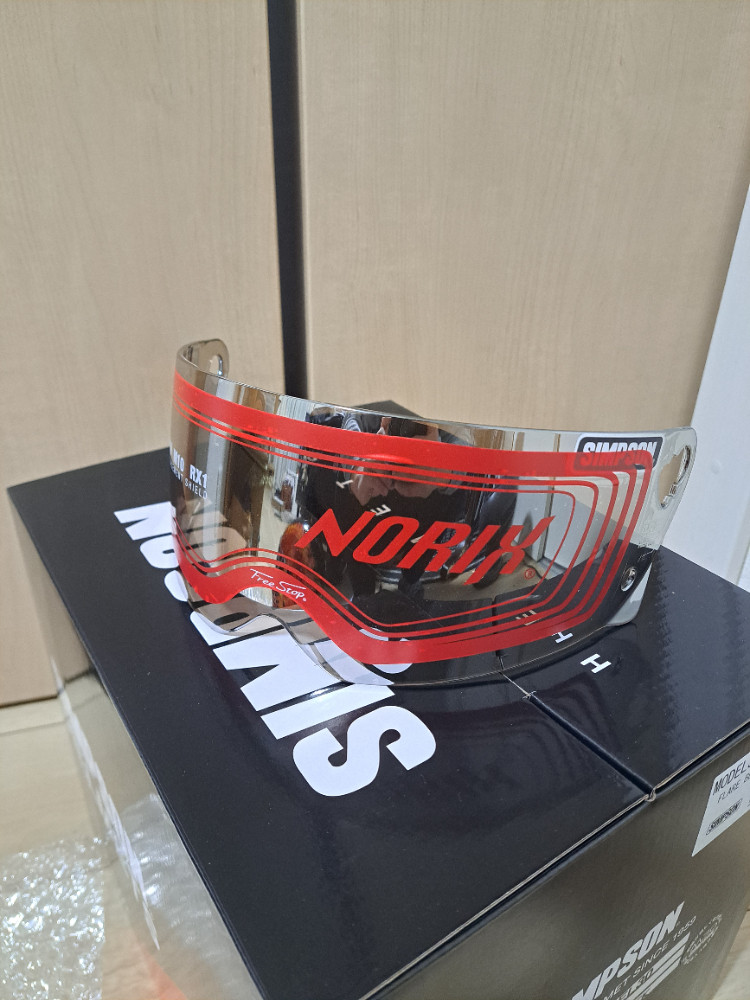 SIMPSON NORIX:シンプソンノリックス ミラーシールド M30用を使った、Tarkeyさんのバイク用品インプレッションです。バイク用品レビュー、口コミ、適合情報、コスパや性能評価は ...