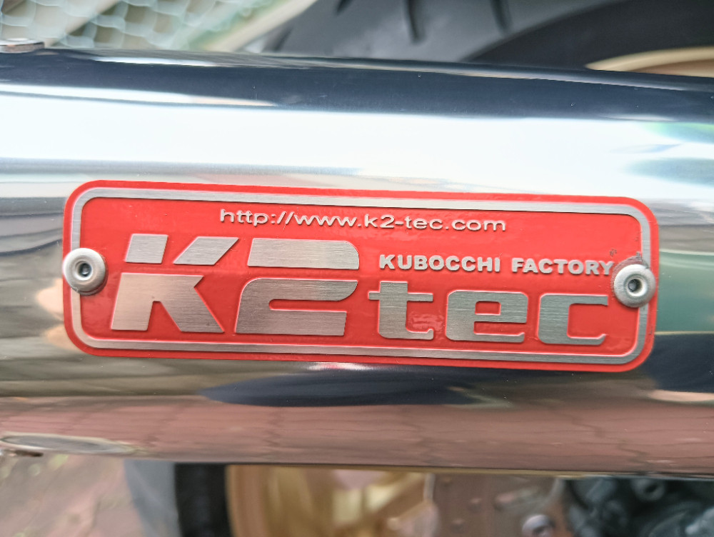 KAWASAKI ニンジャ 1000 (Z1000SX) K2TEC:ケイツーテック GPスタイル STDサイレンサー M1 60.5/P50 スプリングフックタイプを使った、Shinchan ...
