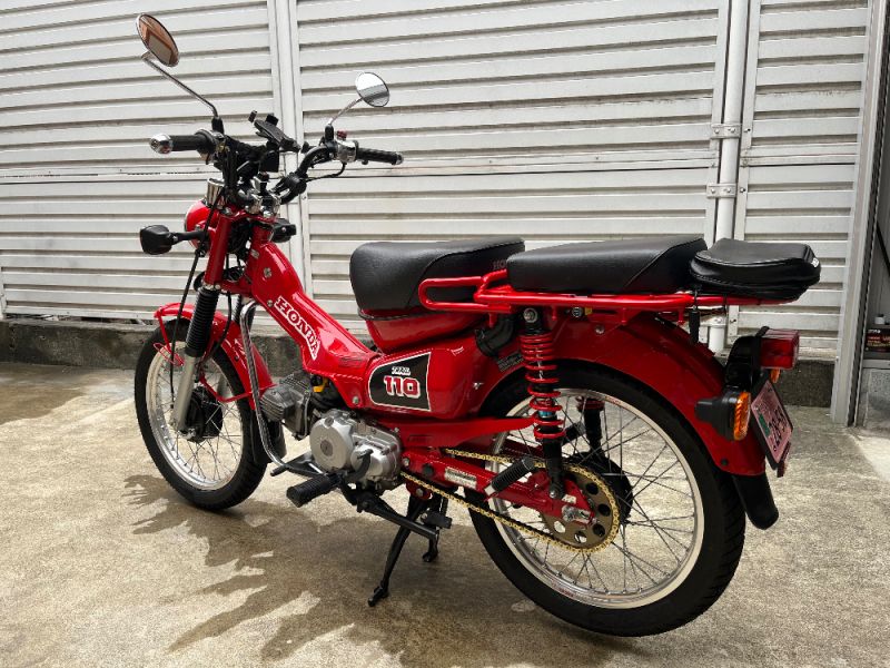 HONDA ハンターカブCT110 MOTUL:モチュール E1 WASH ＆ WAX(E1ウォッシュ＆ワックス)【400ml×1】を使った、かばはむさんのバイク用品インプレッションです ...