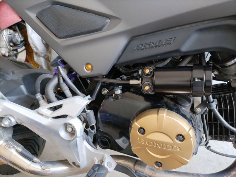 HYPERPRO:ハイパープロ モノショック T361 ホース付タンクタイプ コンスタントライジングレート(車高調無)を使った、非公開ユーザーさんのバイク用品インプレッションです。バイク用品 ...