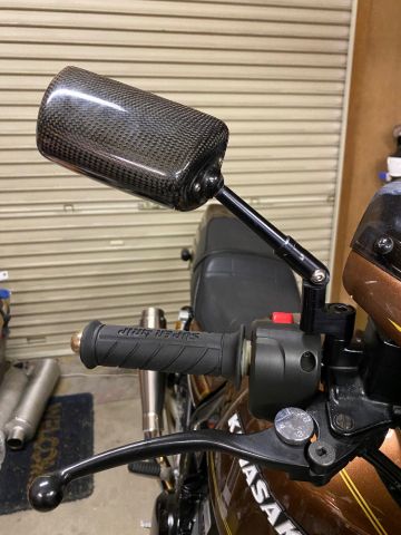 Magical Racing:マジカルレーシング NK1ミラー NKアタッチメントを使った、非公開ユーザーさんのバイク用品インプレッションです ...