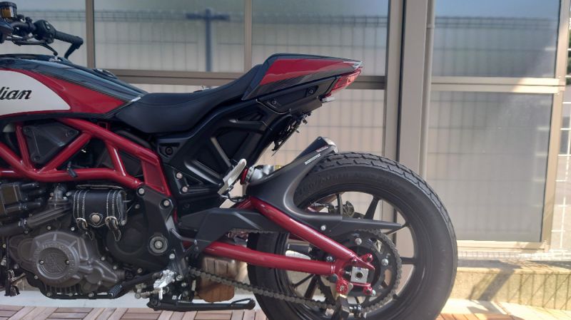 INDIAN MOTORCYCLE FTR Carbon BODY STYLE:ボディースタイル Sportsline rear hugger ...