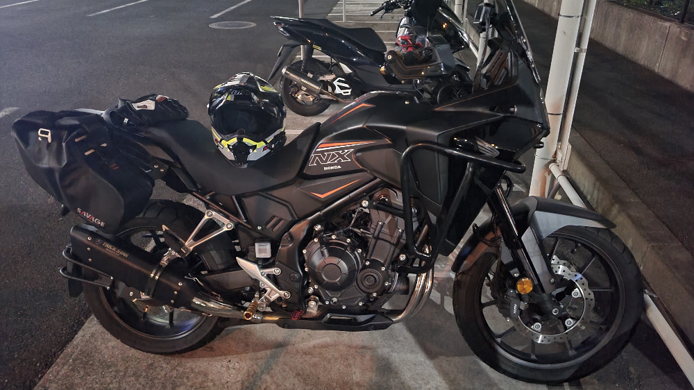 HONDA NX400 TRICKSTAR:トリックスター 政府認証スリップオンマフラーIKAZUCHIを使った、Teruさんのバイク用品インプレッションです。バイク用品レビュー、口コミ、適合 ...