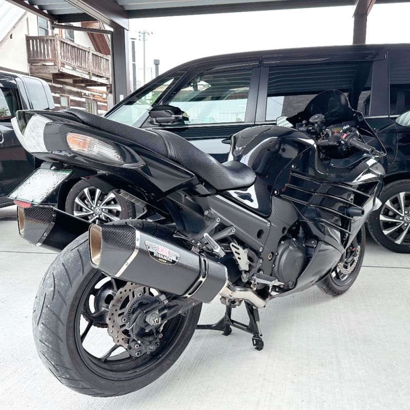 KAWASAKI ZX-14R YOSHIMURA:ヨシムラ HEPTA FORCE サイクロン EXPORT SPEC スリップオンマフラー ...