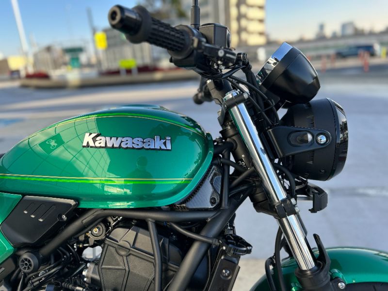 KAWASAKI Z650RS ARCHI:アーキ カーボンハイフローステムカバーを使った、shinさんのバイク用品インプレッションです。バイク用品レビュー、口コミ、適合情報、コスパや性能評価 ...