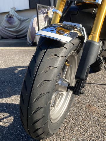 HONDA モンキー125 IRC:アイアールシー MB62 【120/80-12 65J TL】 タイヤを使った、イケさんのバイク用品 ...