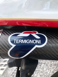 DUCATI 996 TERMIGNONI:テルミニョーニ テルミニョーニ 耐熱ステッカーを使った、信州人さんのバイク用品インプレッションです ...