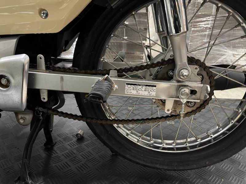 HONDA スーパーカブ110 DID:ダイドー Vシリーズチェーン 420V スチール 【クリップ(RJ)ジョイント付属】を使った、はちみつさんのバイク用品インプレッションです。バイク用品 ...