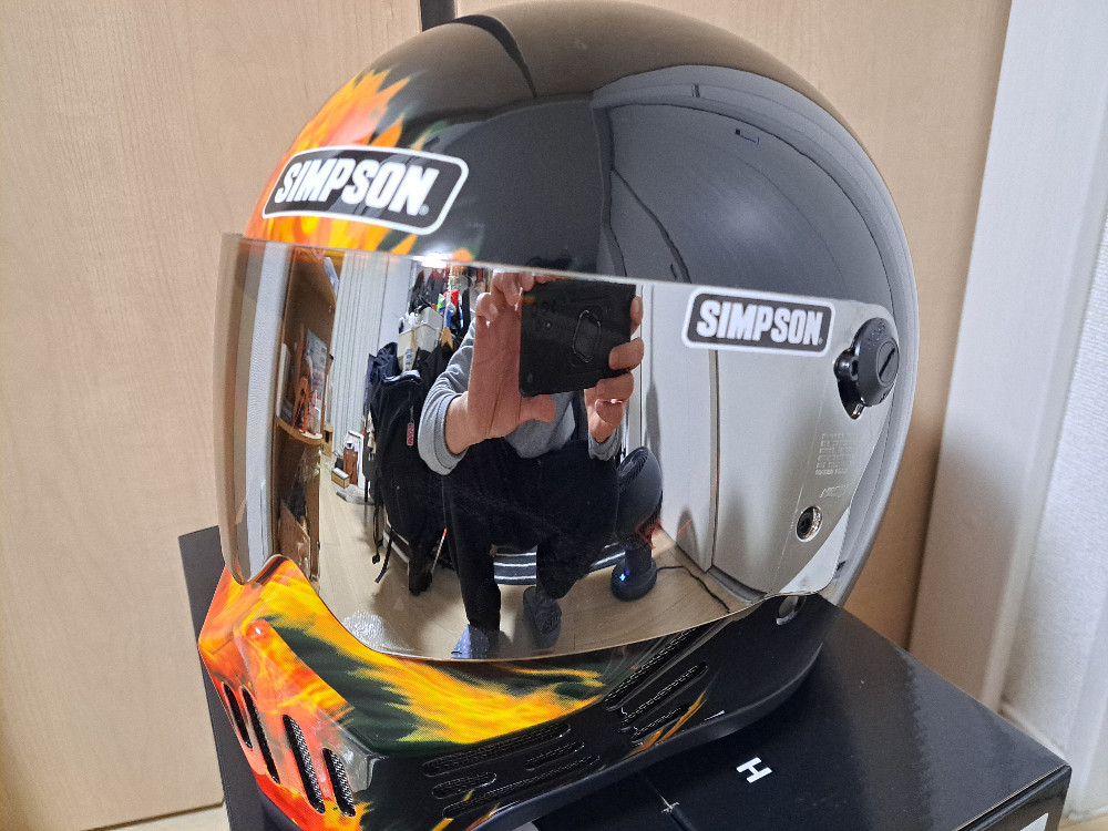 SIMPSON NORIX:シンプソンノリックス ミラーシールド M30用を使った、Tarkeyさんのバイク用品インプレッションです。バイク用品レビュー、口コミ、適合情報、コスパや性能評価は ...