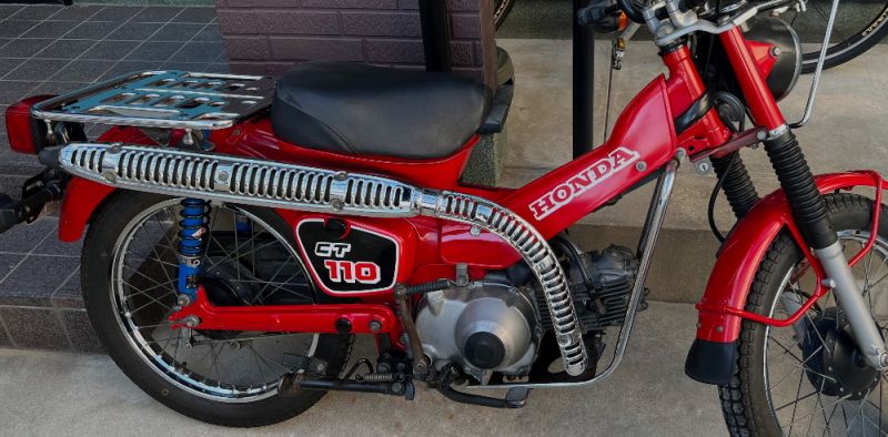 HONDA ハンターカブCT110 Moto Salgo:モトサルゴ CT110 ISAスプロケット 41T & RK 428SH 102L セットを使った、非公開ユーザーさんのバイク用品 ...