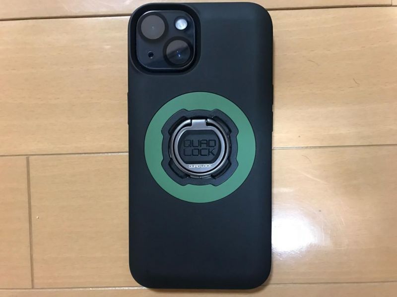 KAWASAKI Z900 Quad Lock:クアッドロック TPU・ポリカーボネイト製 MAGケース【iPhone 14用】を使った、さん ...