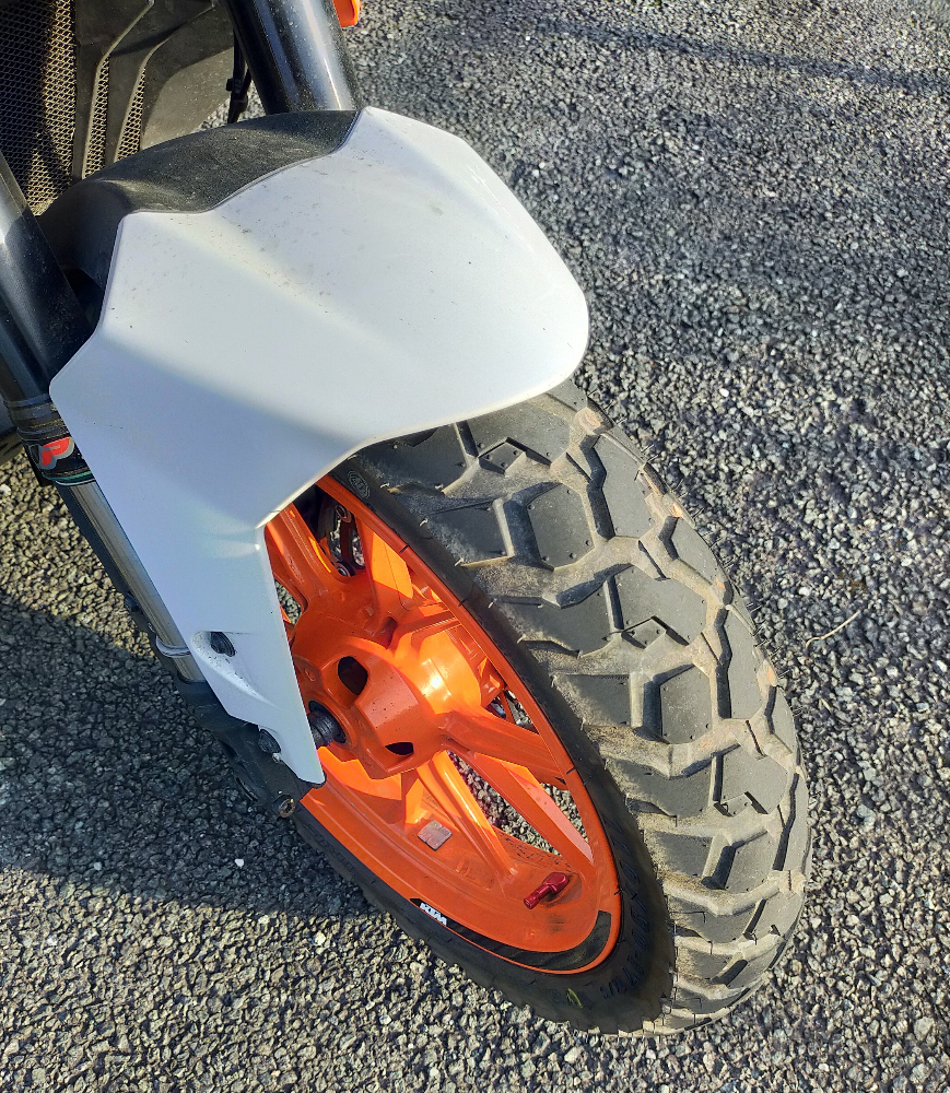 KTM 390 DUKE IRC:アイアールシー PROTECH TRAIL WINNER GP-410 【110/80-17 M/C 57S ...