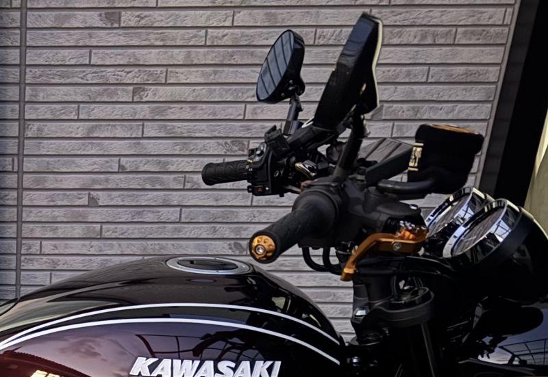 KAWASAKI Z900RS Magical Racing:マジカルレーシング NK1ミラー TYPE-6を使った、ソウママサキさんのバイク ...